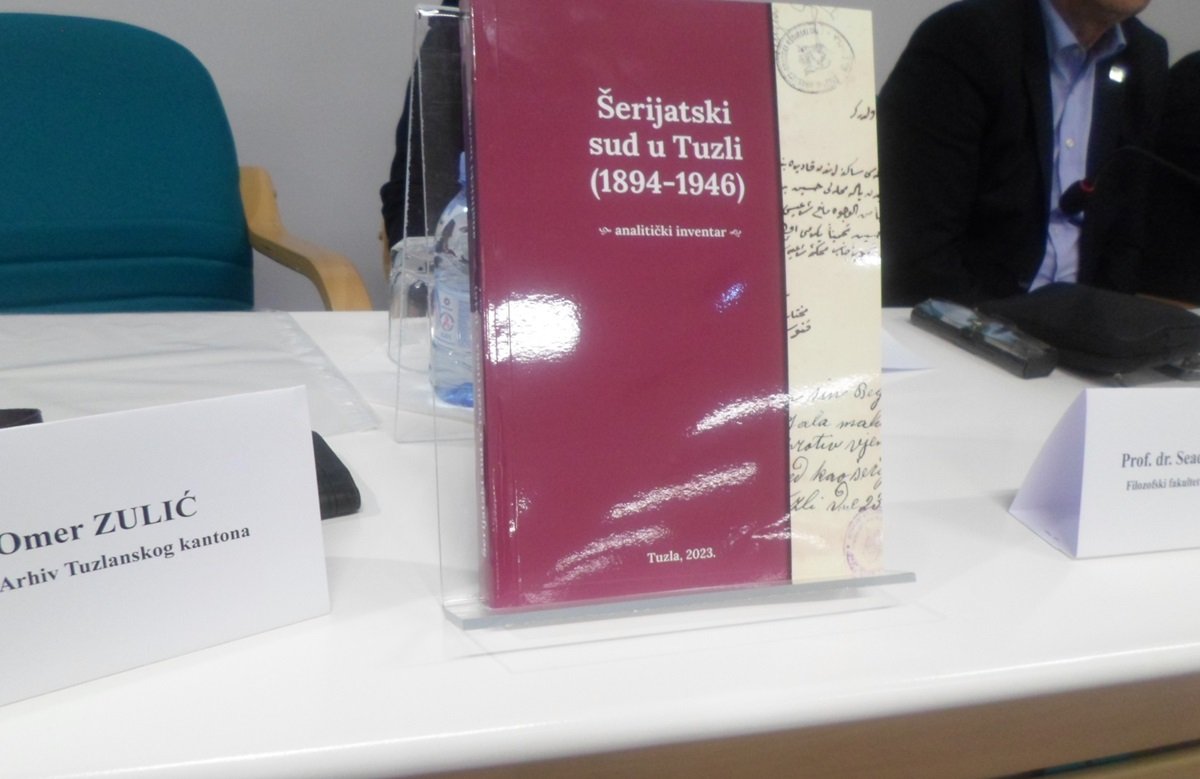 Održana promocija publikacije “Šerijatski sud u Tuzli (1894-1946 ...